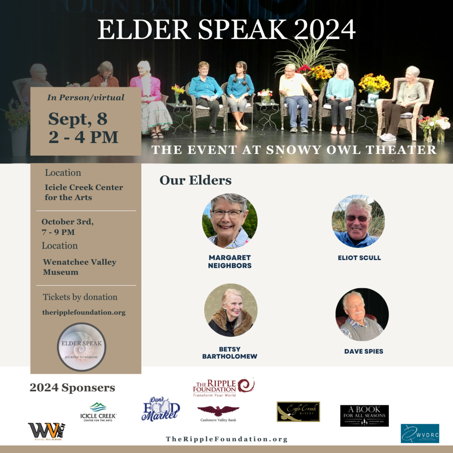 Elder Speak Event - The Leavenworth Echo Elder Speak Event - The Leavenworth Echo